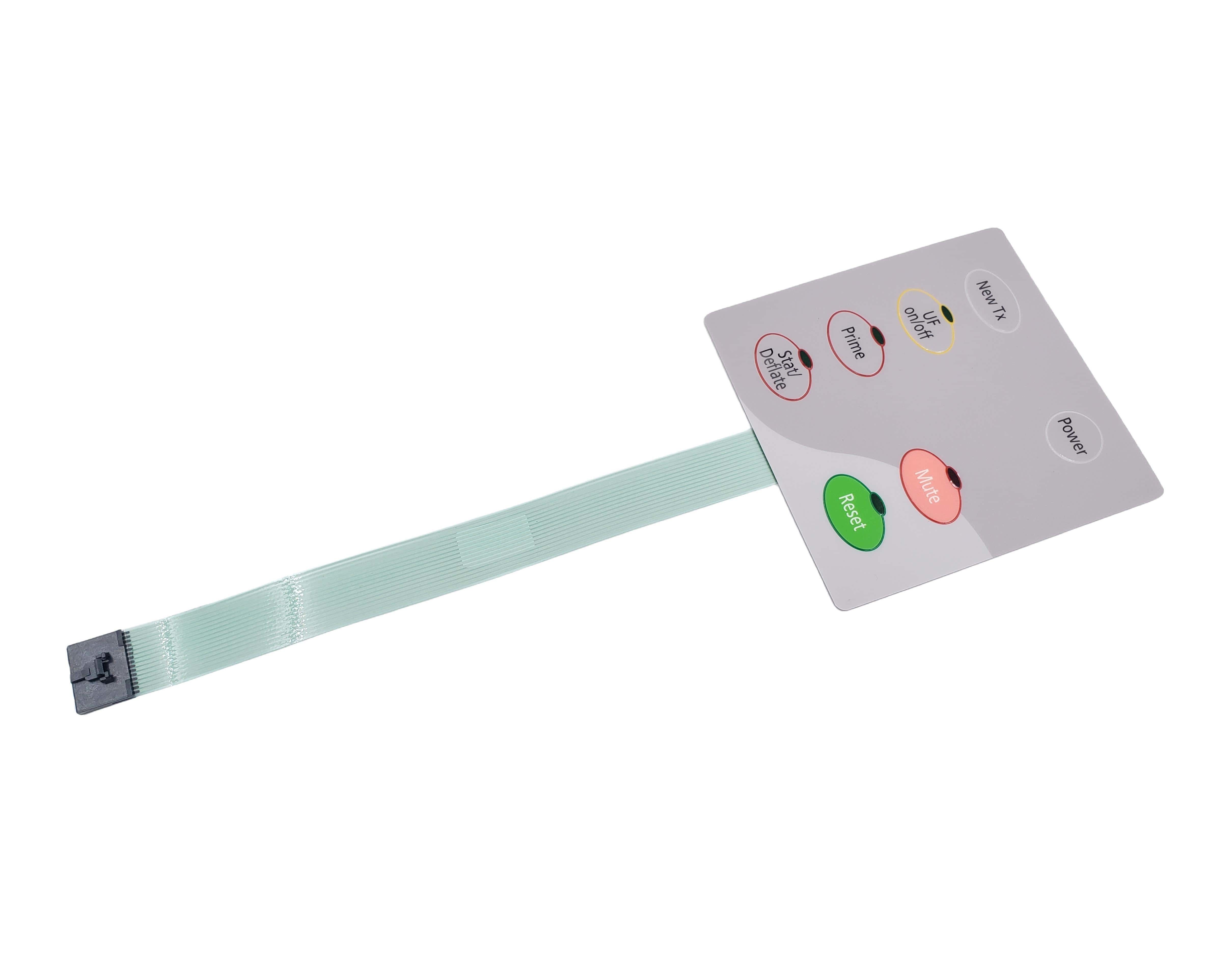 Pantone Color Membrane Keypad Custom 30V Rated Voltage